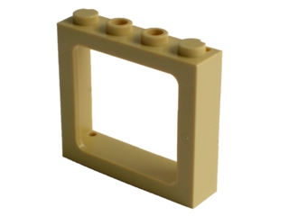 Bricker - Part LEGO - 6556 Window 1 x 4 x 3 Train with Shutter Holes ...