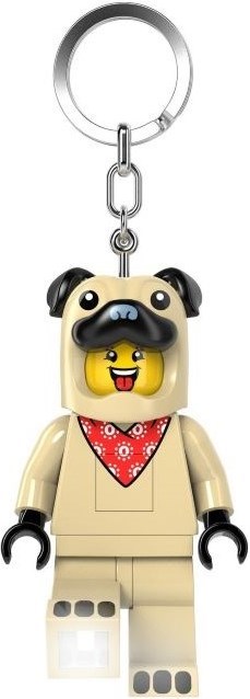 Bricker - Construction Toy by LEGO 5009151 Pug Costume Guy Key Light